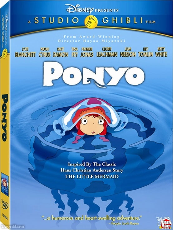 Ponyo [DVD] [2008] - Walmart.com