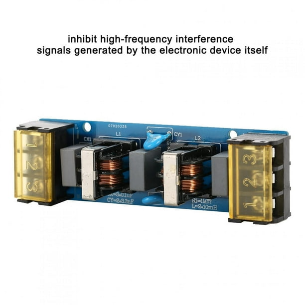 Power Supply Filter EMI High Frequency Two-stage Power Low-pass Filter ...
