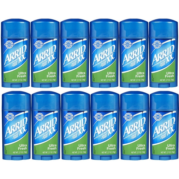 Pack of (12) Arrid Antiperspirant and Deodorant, Ultra Fresh - 2.7 Oz ...