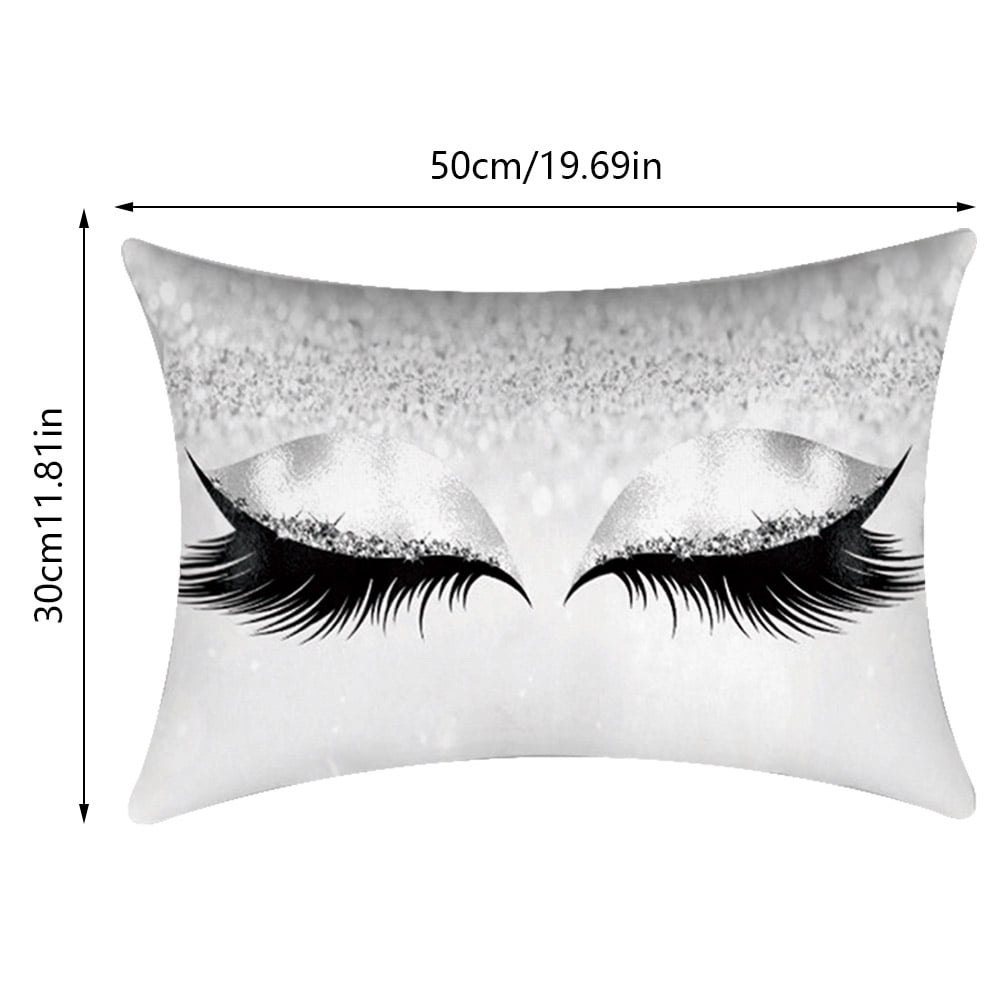 Click here for Fyydes Case 30x50cm Shinning Eyelashes Pillow Case... prices