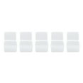 5PCS Sponge Transparent Storage Box Multipurpose Portable Clear Small ...