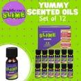 Maddie Rae's Slime Scented Oils, 12 Pack - X Large 10ml, Natural Food ...