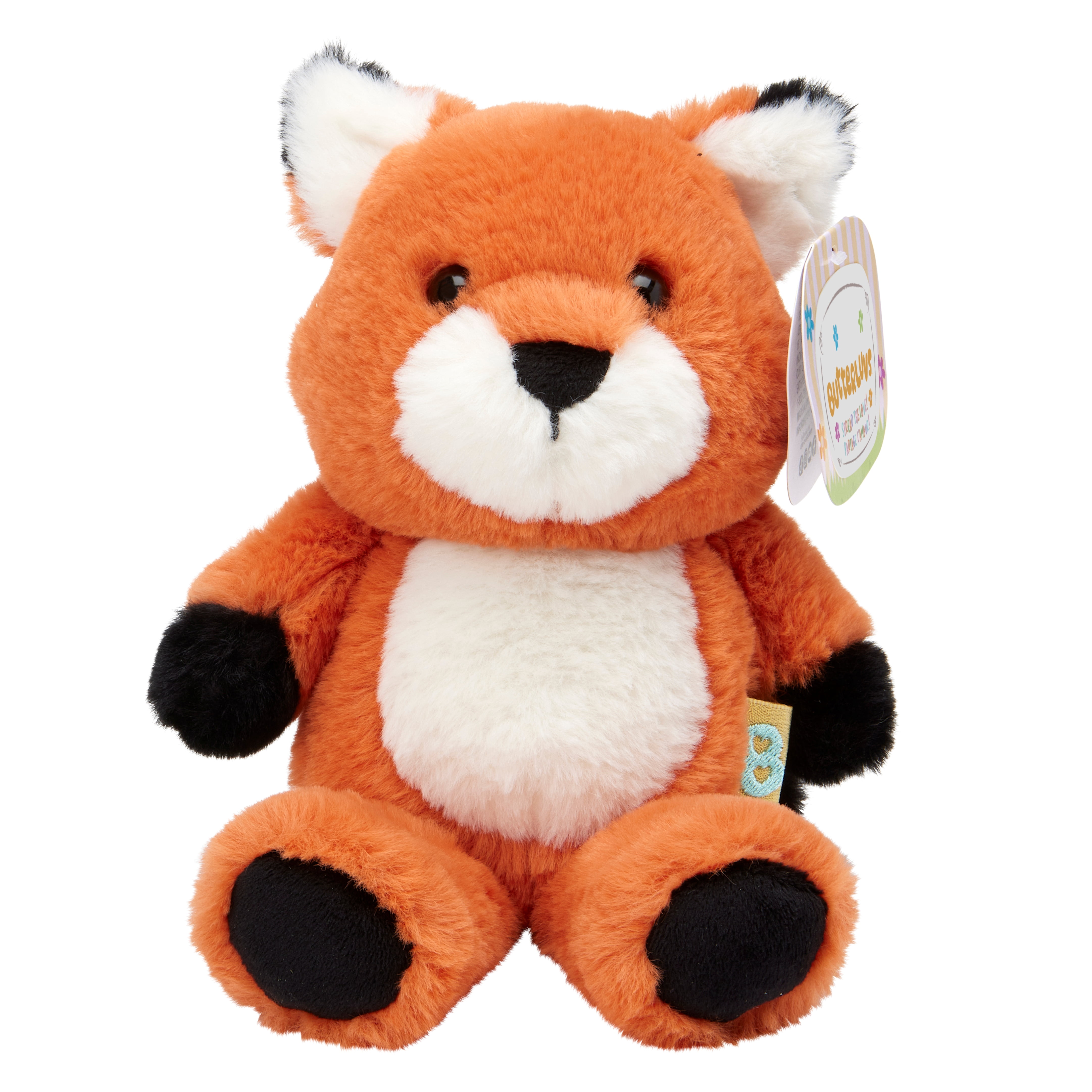 ButterLuvs 6" Super Soft Collectible Red Fox - Ultra Cuddly Plush ...