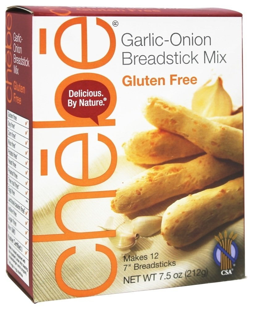 Chebe Breadstick Mix Gluten Free Garlic-Onion -- 7.5 oz Pack of 2 ...