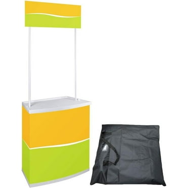 InstaHibit Popup Promotional Counter Table Booth Portable Demo Display ...
