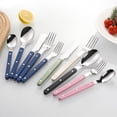 BMYJ 4 pcs Stainless Steel Cutlery Set,French Style Flatware with ...