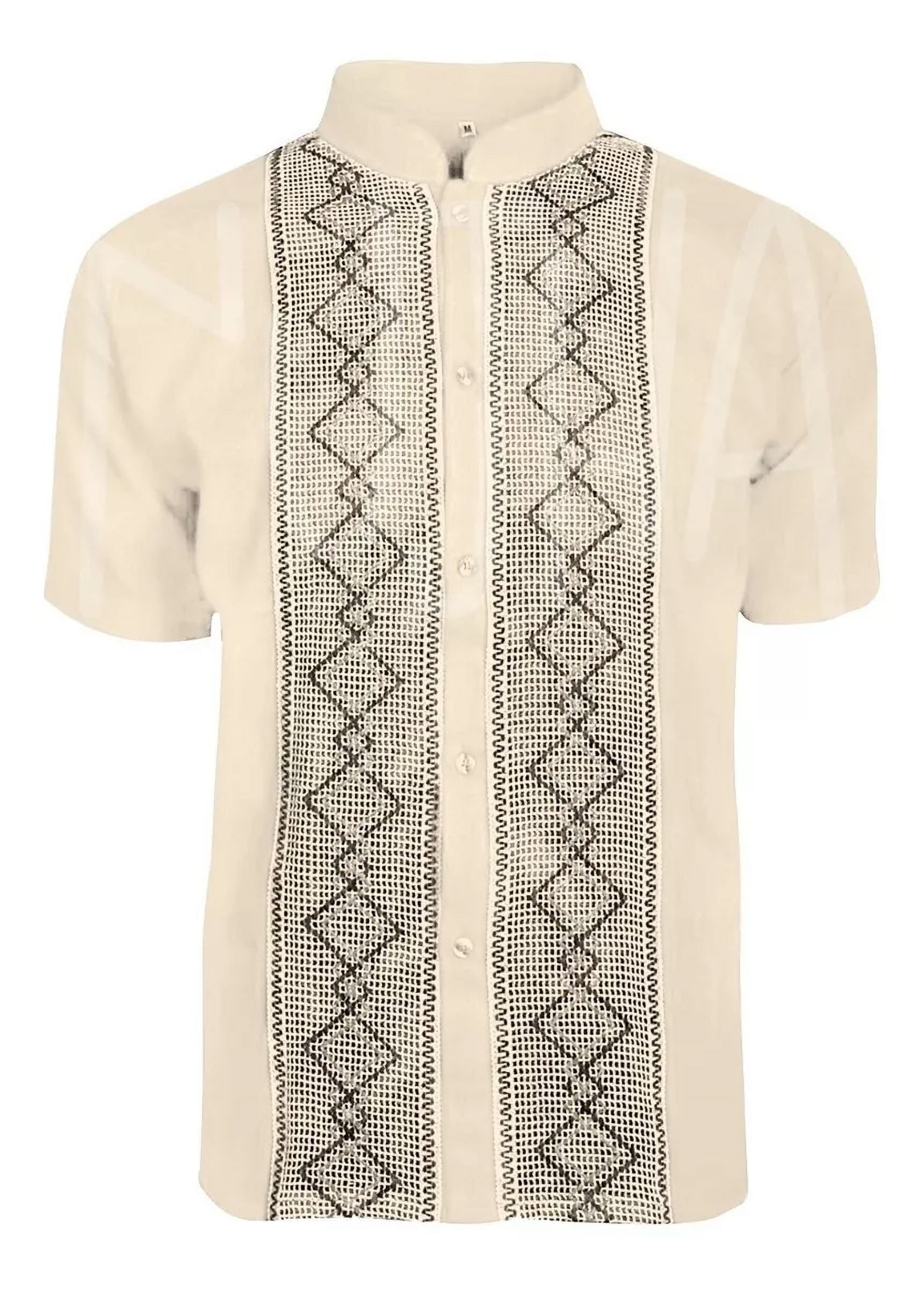 Guayabera Mexicana Artesanal Manta 100% Calidad | Bodega Aurrera en línea