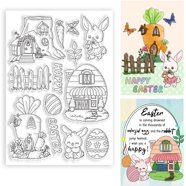 Vintage Plants Flowers Clear Stamp, Sovob Flowers Clear Silicon Stamp ...