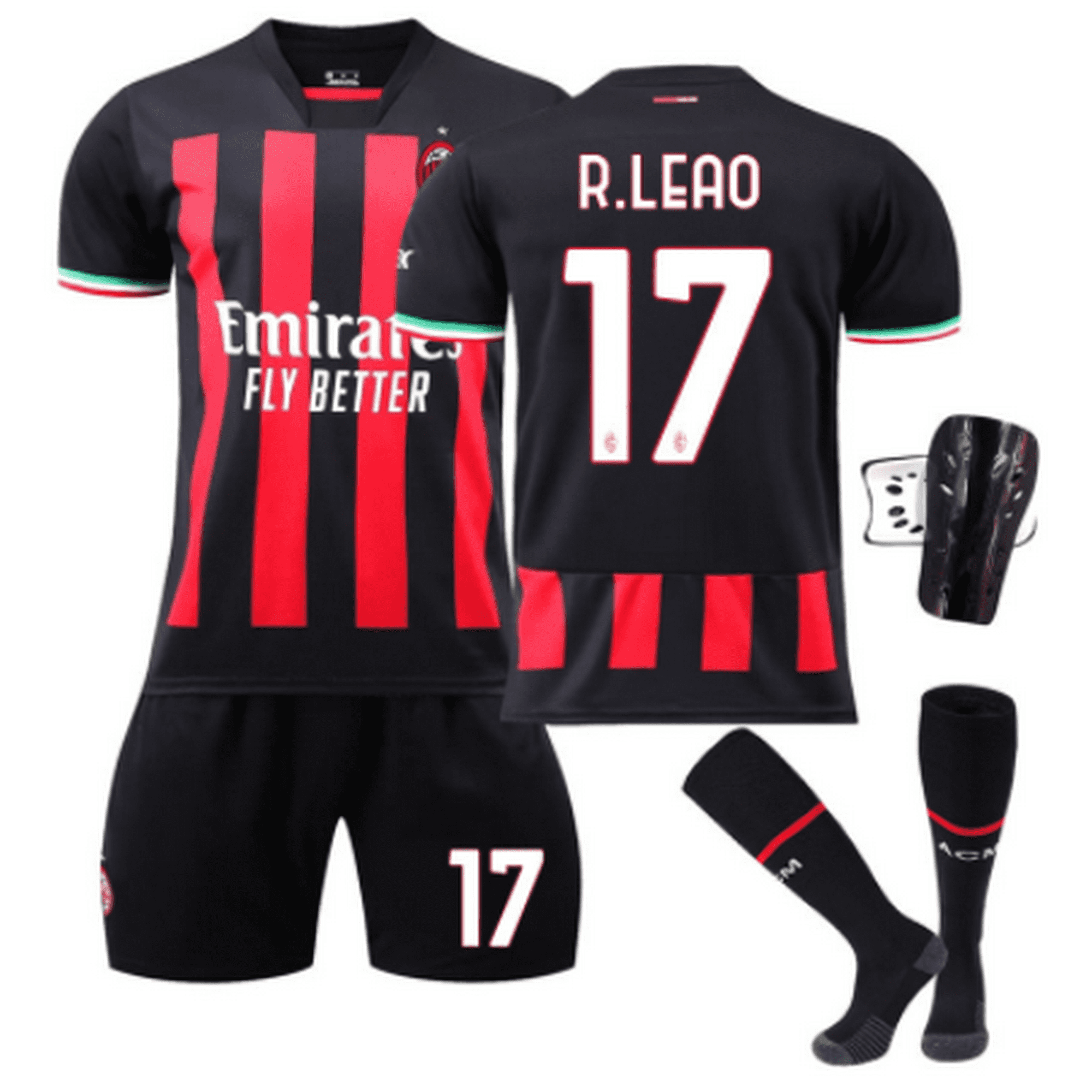 Click here for Onemix 2023 Mens And Womens Ac Milan Home Football... prices