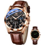 Fossil Men's Grant Chronograph Leather Strap Watch (Style: FS5268 ...