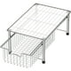 Simple Houseware Stackable Metal Cabinet Organizer Basket Drawer ...