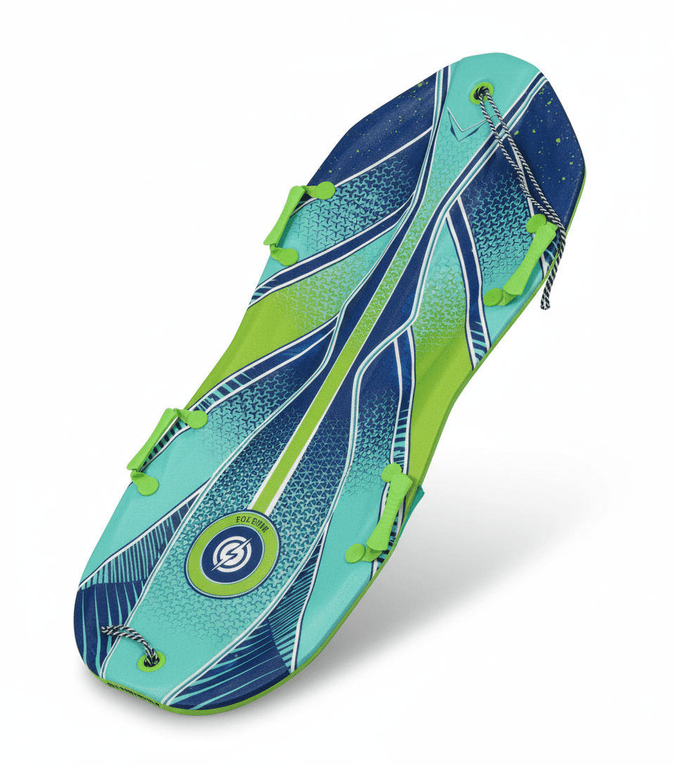 Sno-Storm Viper Neve Foam Snow Sled – 50-Inch Lightweight 2-Rider Sled ...