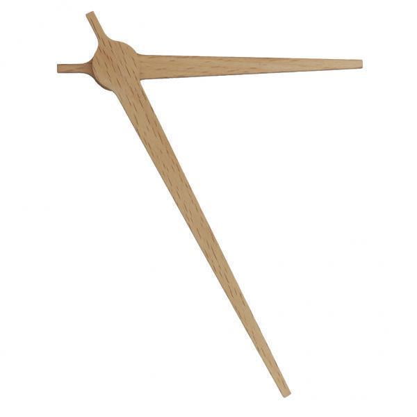 4x 2 Sizes Wall Clock Hands Wooden Clock Pointers Wall Hanging Clock Making Kits Hand Pieces ...