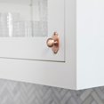 Brushed Copper Standard 2 Pack Zinc Alloy Cabinet Pull Hardware ...