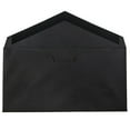 JAM Paper Monarch Envelopes, 3 7/8 x 7 1/2, Black Linen, 50 per Pack ...