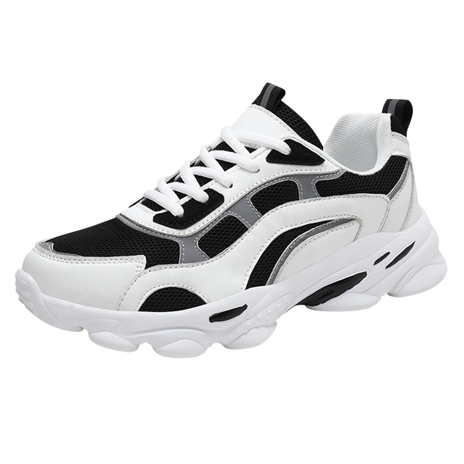 Click here for Svbnaue Womens Sneakers Lace Up Running Shoes For... prices