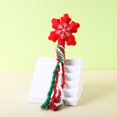 1pc Christmas Design Plush Toy Teeth Cleaning Rope Knot Pet Toy, Dog Chew Durable Toy For Cat ...