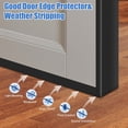 Rubber Edge Trim 1-1/2 Inches Self-adhesive U Protector For Woods ...