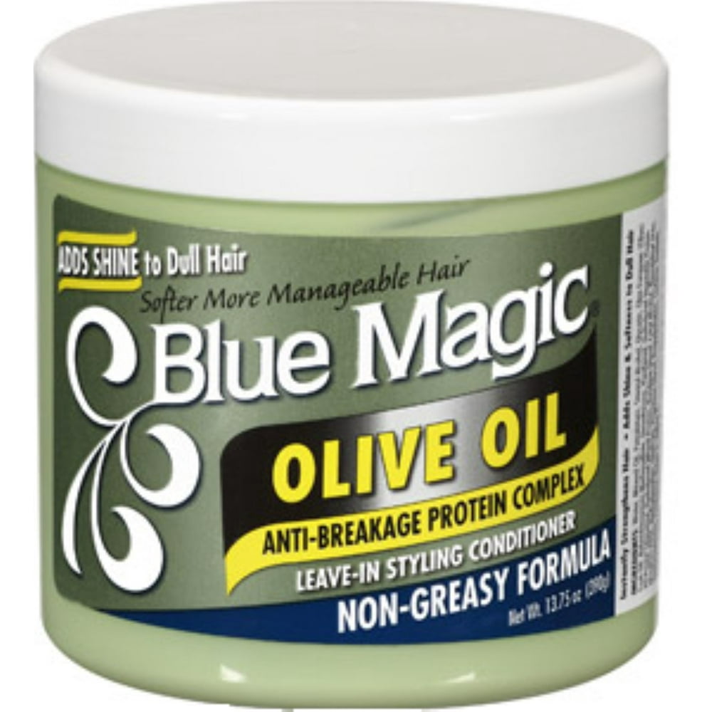 Blue Magic Olive Oil Leave-In Styling Conditioner, 13.75 oz (Pack of 4 ...