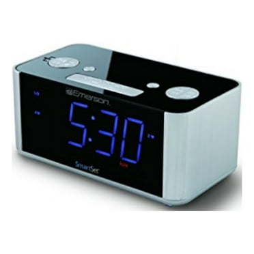 Victrola Bluetooth Digital Clock Stereo with FM Radio and USB Charging ...