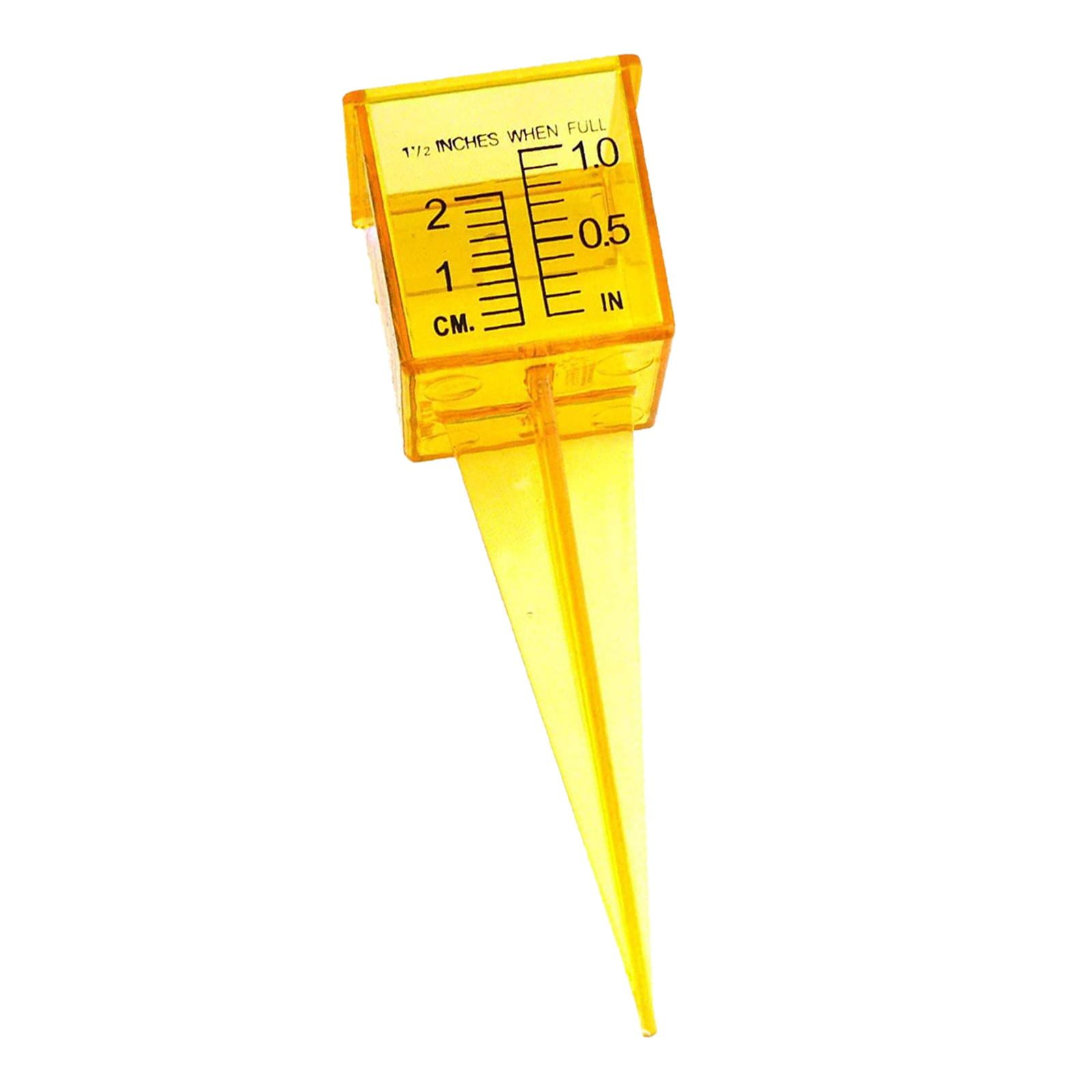 Rain Gauge 1.5inch Save Water Accurate with Stake Water Measuring Tool ...