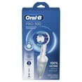 Oral-B Pro 500 Electric Toothbrush with (1) Brush Head, Rechargeable ...