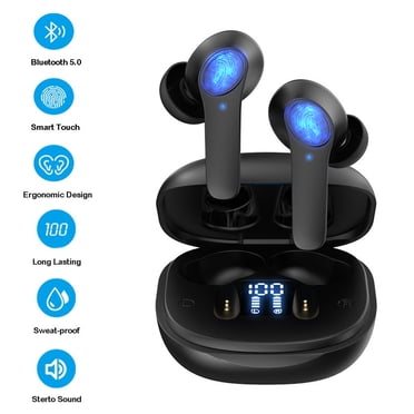 Zummy Wireless Over-Ear Bluetooth Headphones and True Wireless Earbud ...