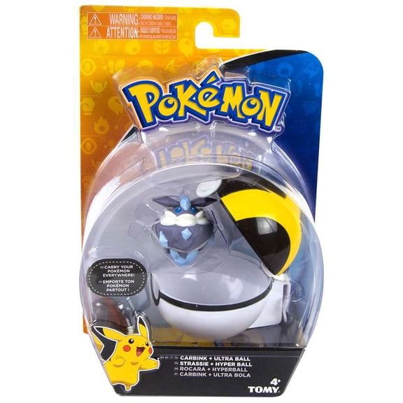 Pokemon Clip n Carry Pokeball Mimikyu & Poke Ball Figure Set - Walmart.com