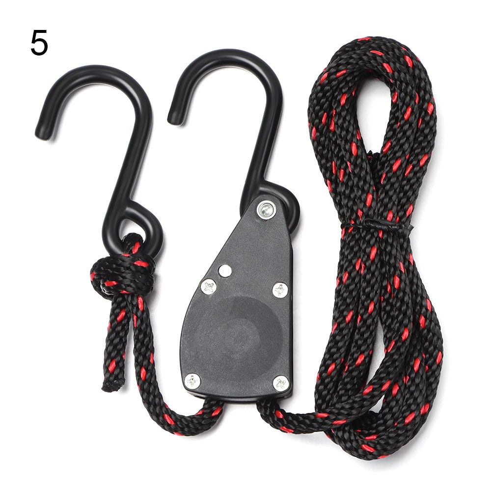 5 Styles Awning Wind Rope Lights Lifting Camping Tool Ratchet Hangers ...
