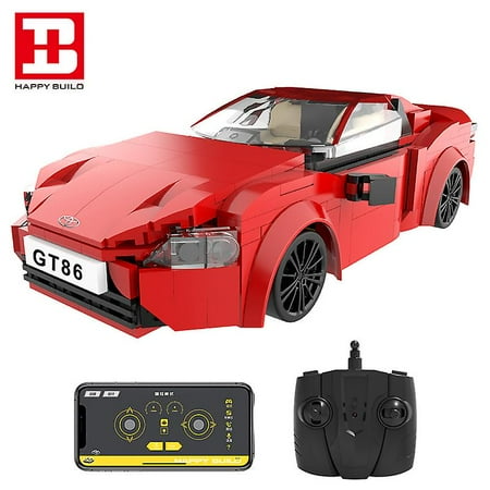 Toyota Gt86 Rc Sports Car Model App Remote Control Building Blocks ...