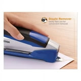 Inpower Spring-Powered Premium Desktop Stapler, 28-Sheet Capacity, Blue ...
