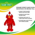 Sesame Street Elmo Plush Backpack - New Soft Doll Toy Gift SS1000 ...