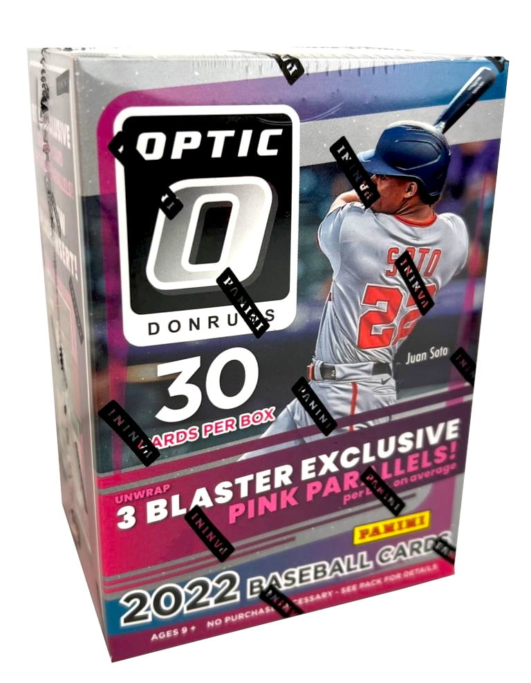 2022 Panini Donruss Optic MLB Baseball Blaster Box Trading Cards ...