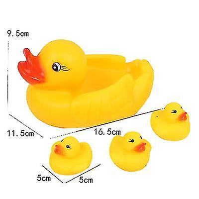 Rubber Duck Children Playing In Water Toys, Floating Bath Tub Toy(L ...