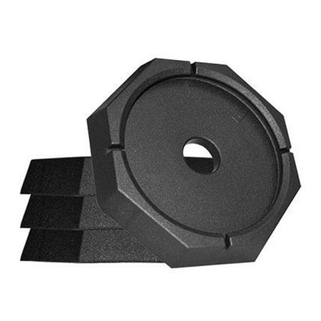 SnapPad EQ 12" Round Landing Feet Motorhome RV Leveling Jack Pads, 4 ...
