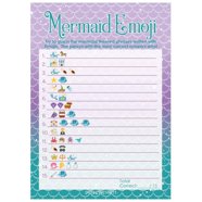 Mermaid Party Game, 14 Players, 16pcs - Walmart.com