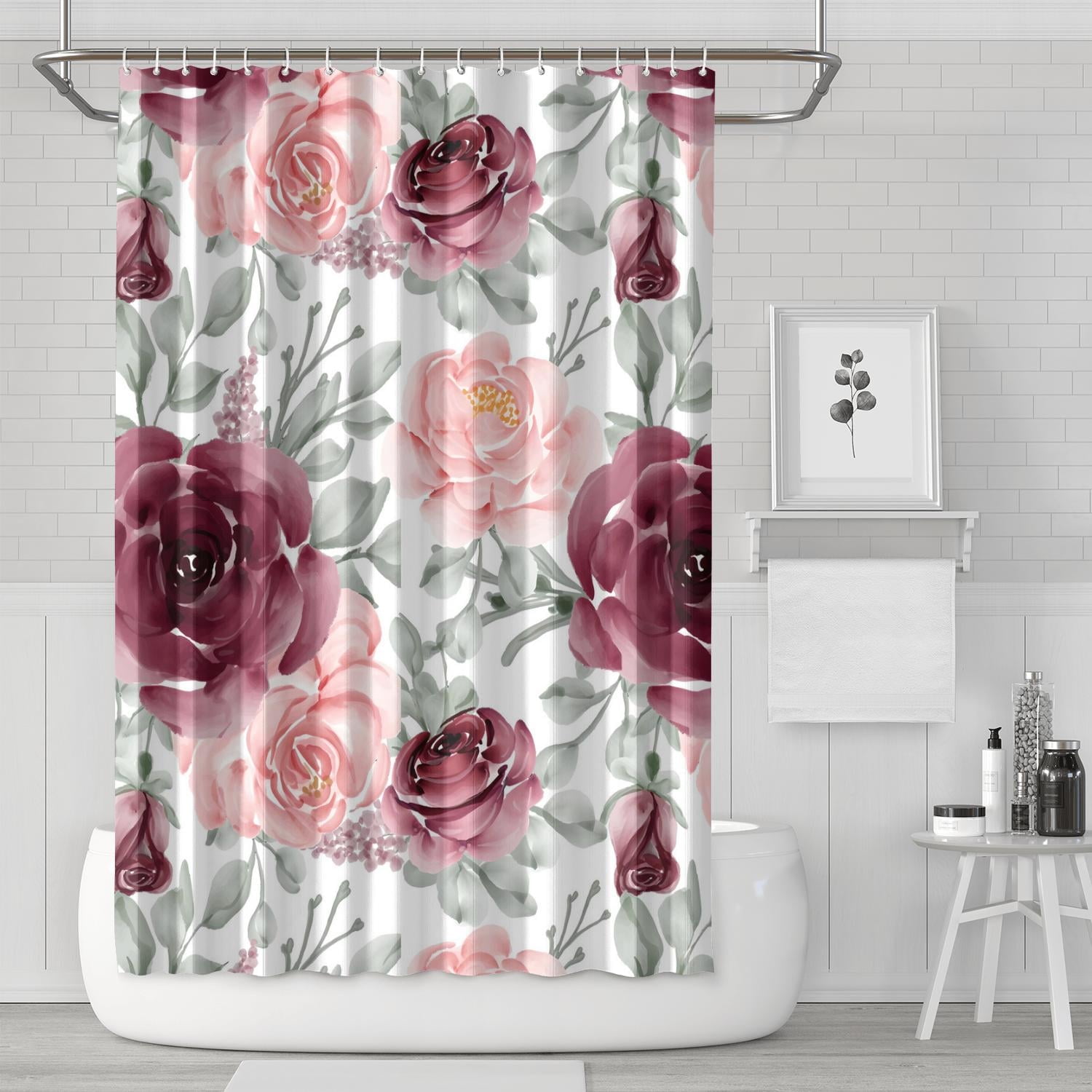 Click here for Safarsa Watercolor Floral Farmhouse Wildflower Bot... prices