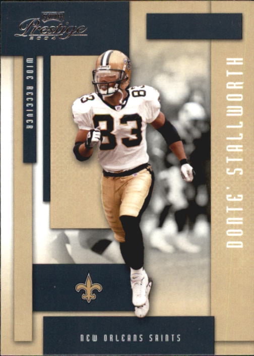 2004 Playoff Prestige #90 Donte Stallworth NFL Football Trading Card ...