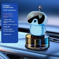 Car Air Freshener, AI Smart Automatic Spray, Blue 1.7 oz Robot Design ...