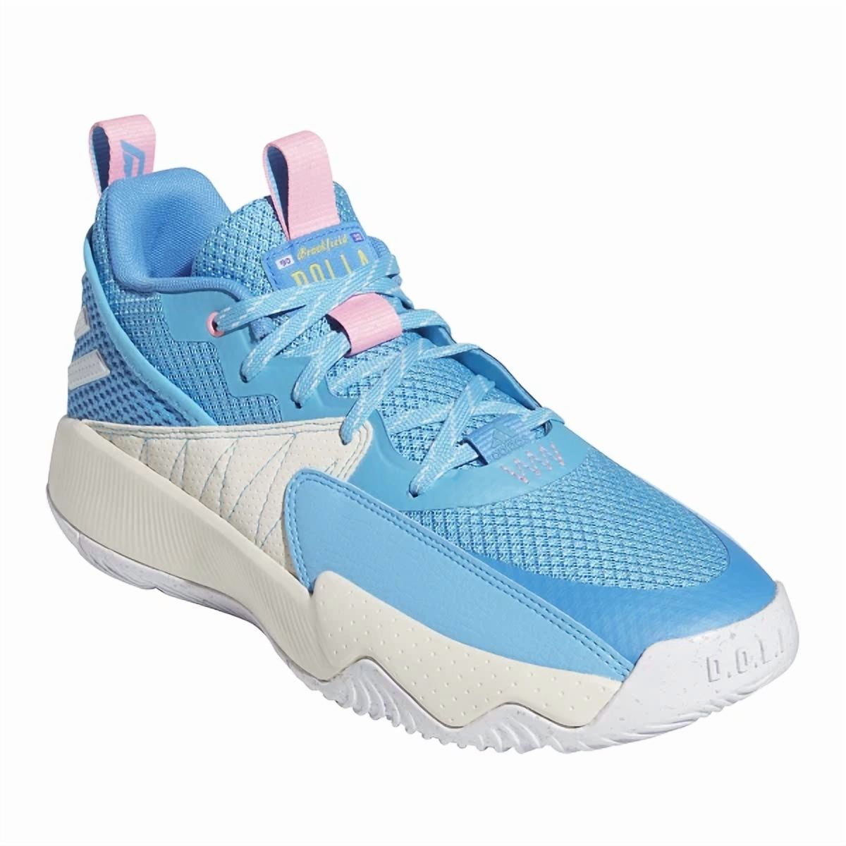 Adi - das Dame Certified Young Dolla GV9587 Blue White Basketball Shoes ...