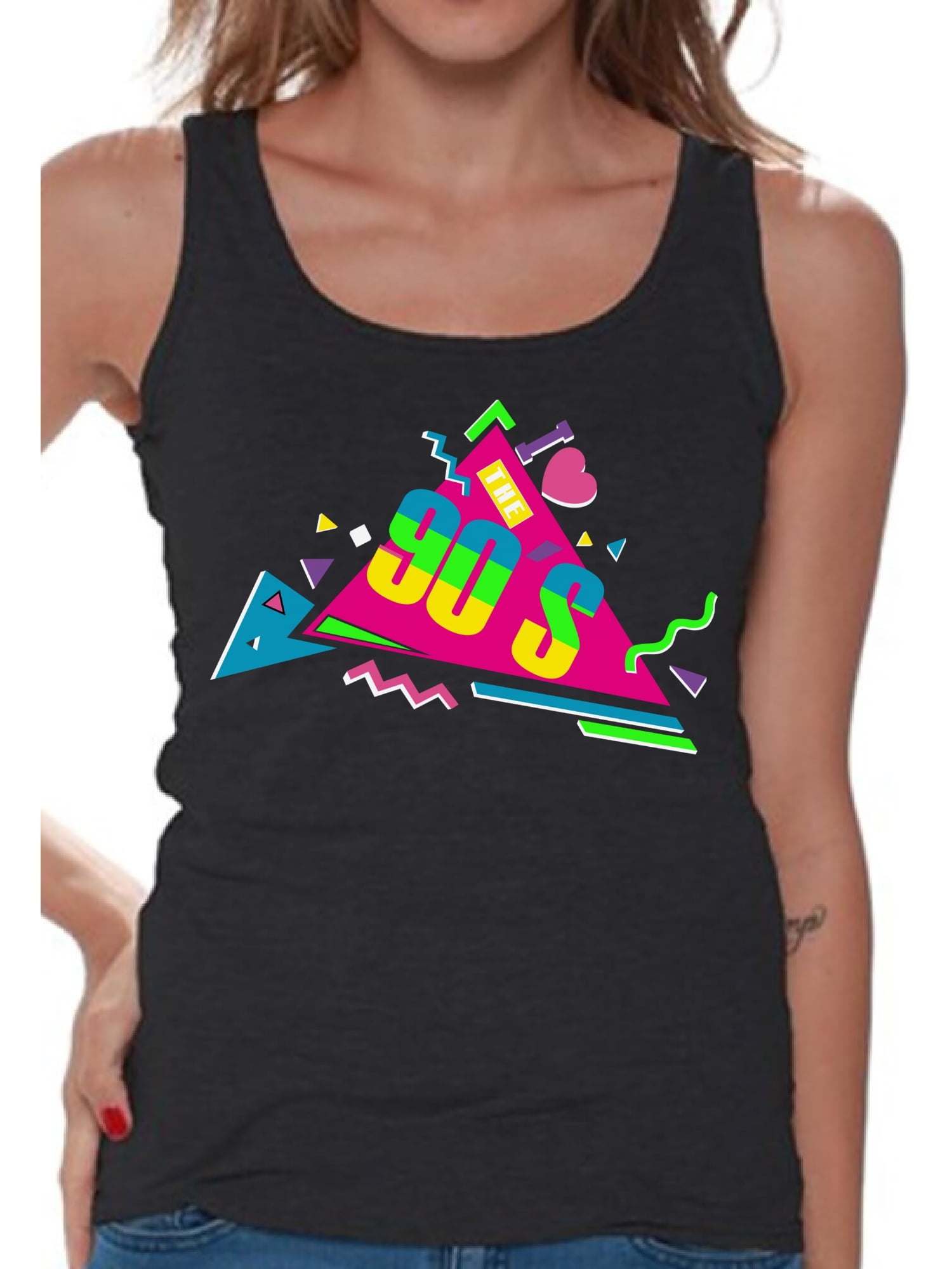 Awkward Styles I Love Nineties Sleeveless Shirt Funky 90s Music Lover ...