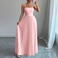 KLHDSF Summer Dresses For Women 2026 Square Neck Sleeveless Solid ...