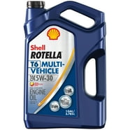 Shell Rotella Gas Truck Full Synthetic Motor Oil 0W-20, 5 Quart ...