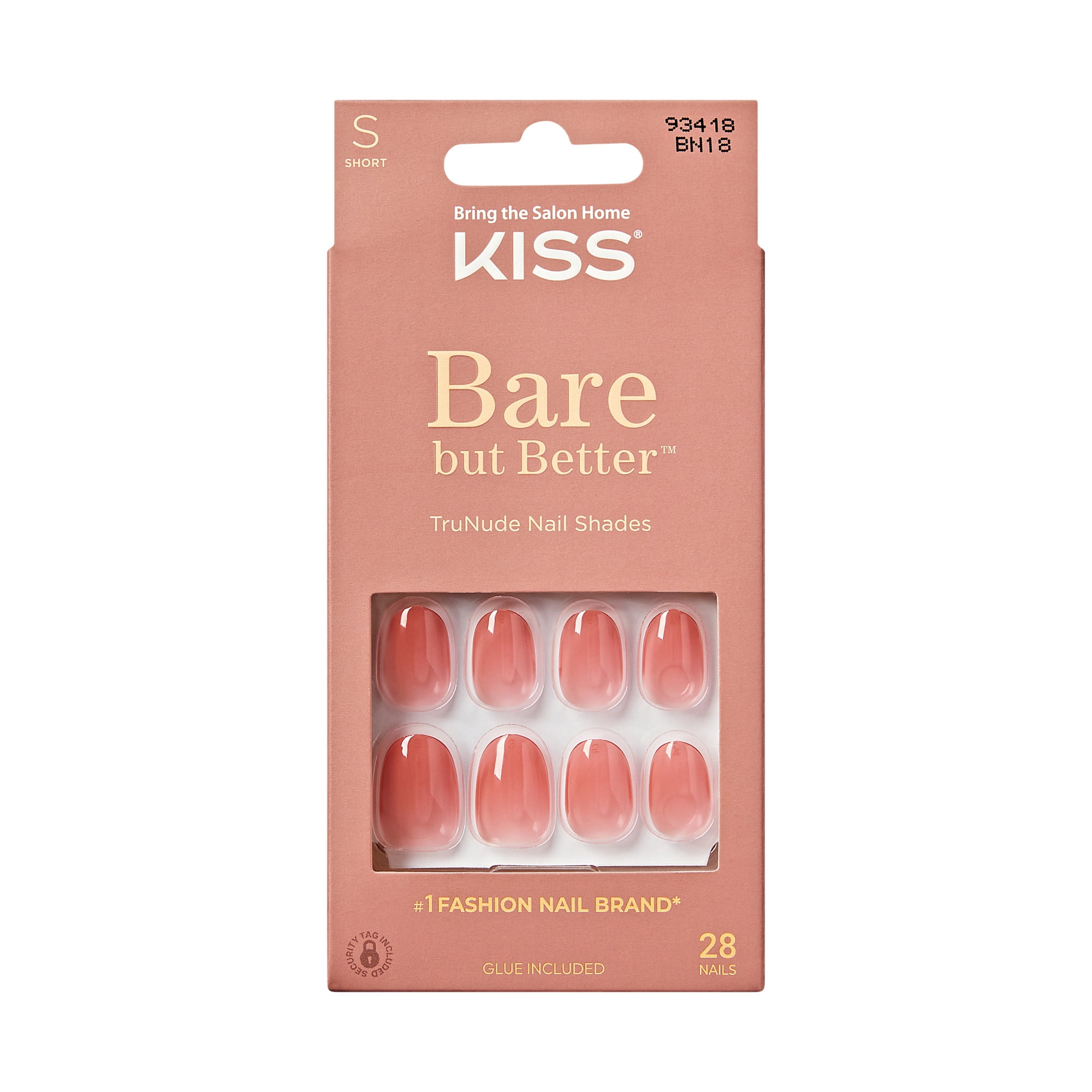 Click here for Kiss Bare-But-Better Nails - No More Naps  Pink  O... prices