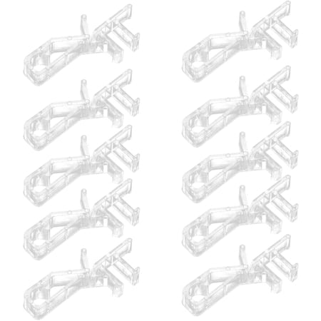 40pcs Plastic Valance Clips Window Blind Clips Plastic Curtain Clips ...