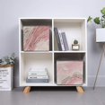 10.6in Folding Storage Box Solid Material Handle On Both Sides For Easy ...