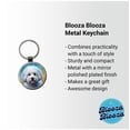 Bichon Frise Dog Abstract Art Metal Round Keychain - Walmart.com