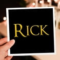 3drose, Rick Attractive Male Name in the Usa. Yellow on Black Talisman ...