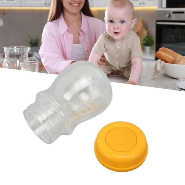Wide Mouth Infant Bottle, Sealed 180ml Wide Neck Milk Bottle Multi ...