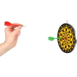 Mini Dart Board - Small Office Dart Game with Darts - Double Sided Game ...